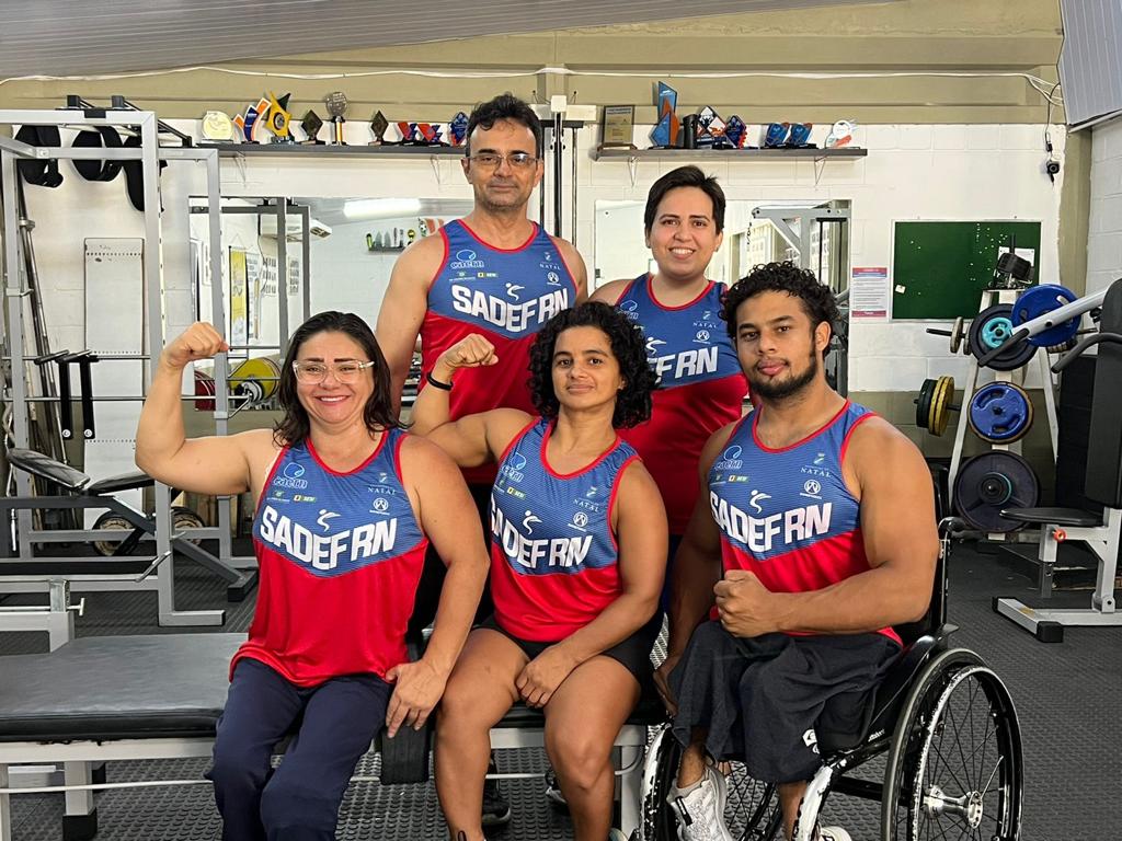 Atletas da Sadef representarão o Brasil na Copa do Mundo de Halterofilismo