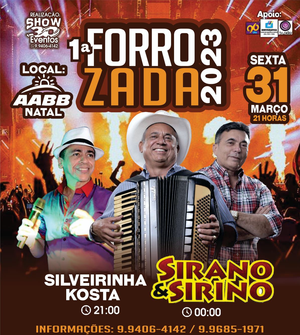 Sirano e Sirino se apresentam na AABB nesta sexta-feira | NOVO Notícias