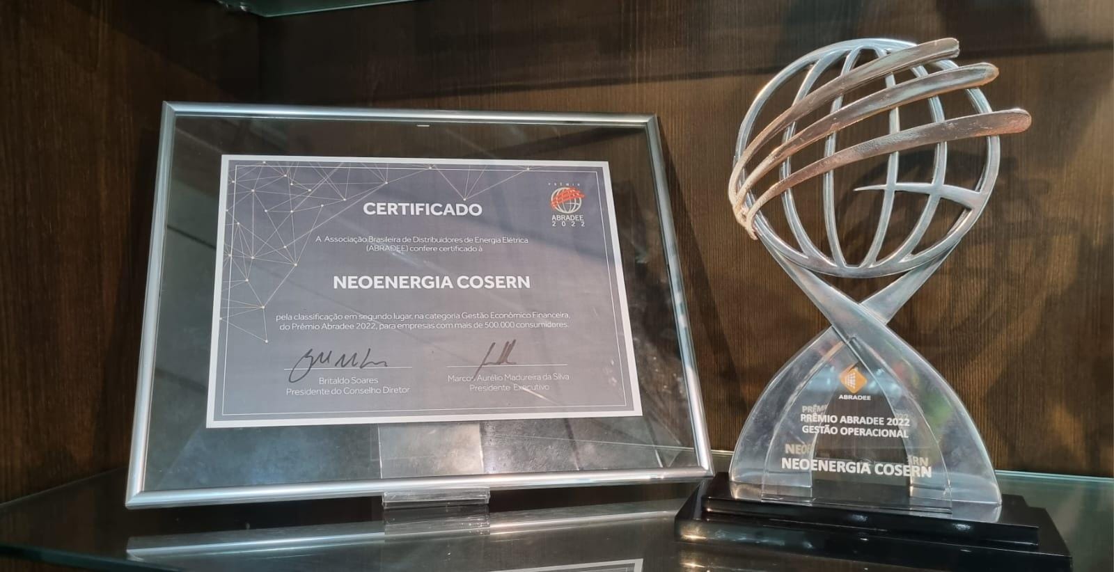 Neoenergia Cosern é finalista em cinco categorias do Prêmio Abradee 2023