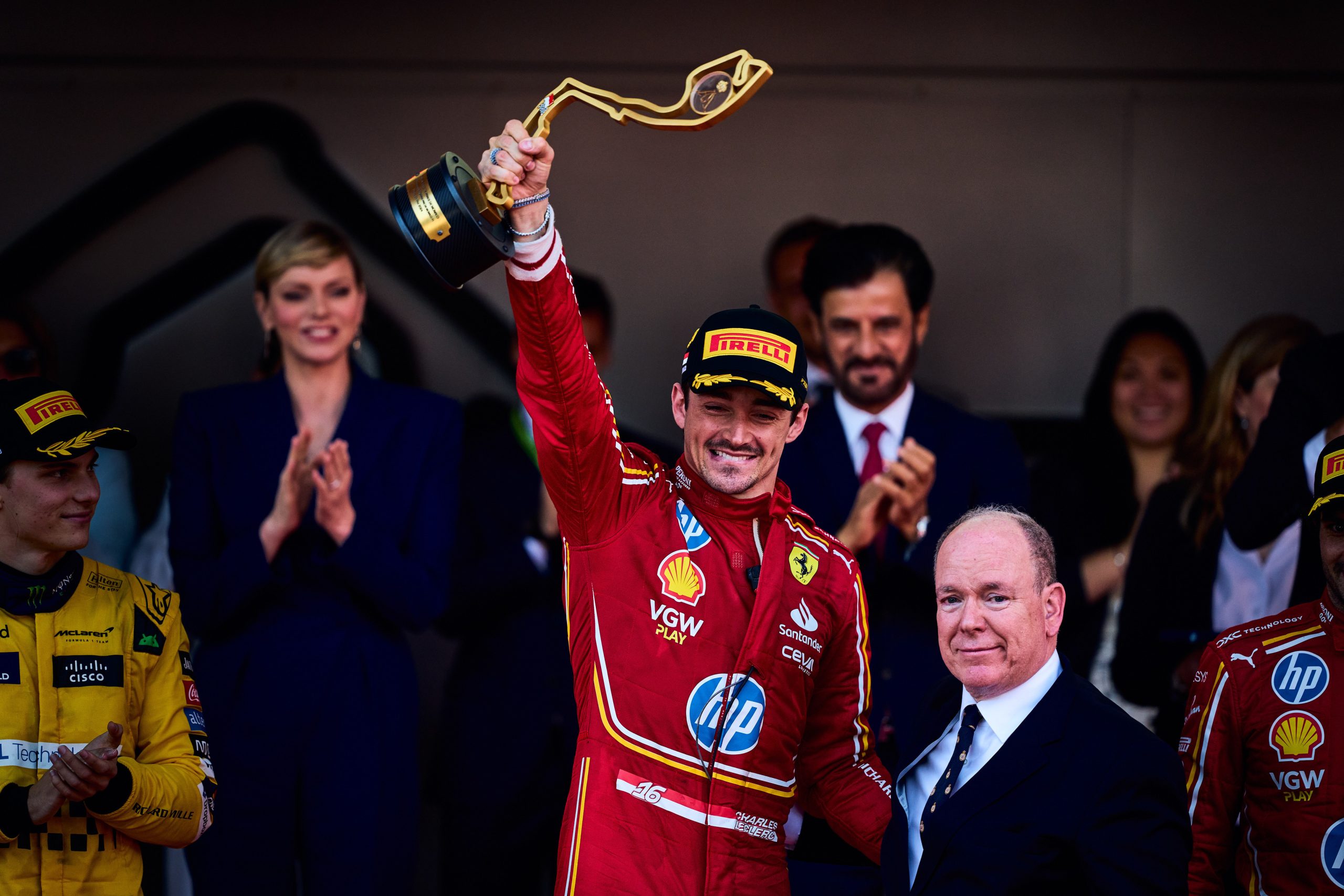 Charles Leclerc vence o GP de Mônaco de F-1 de ponta a ponta