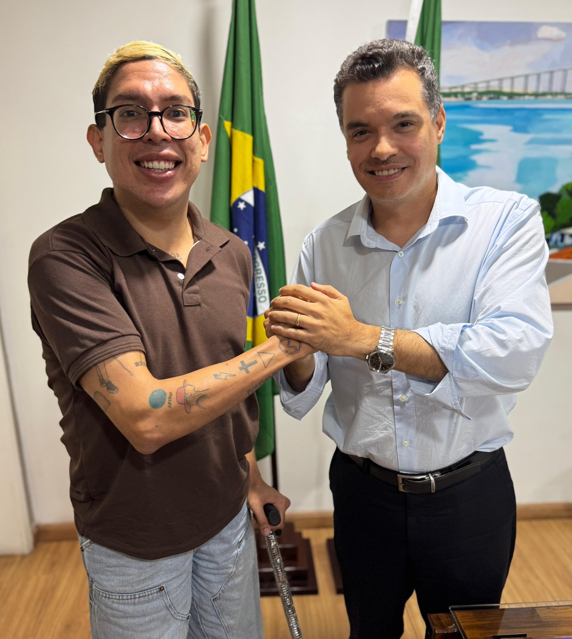 Ivan Baron se reúne com Walter Alves e pode representar a Inclusão e ...